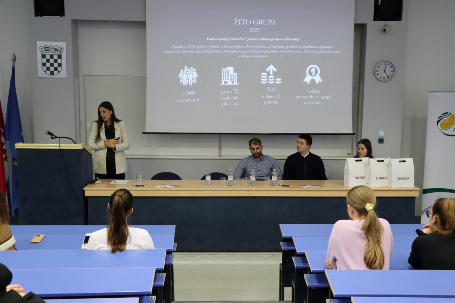 Održano predstavljanje tvrtke ŽITO grupa u sklopu projekta Upoznaj poslodavca - Ekonomski ...