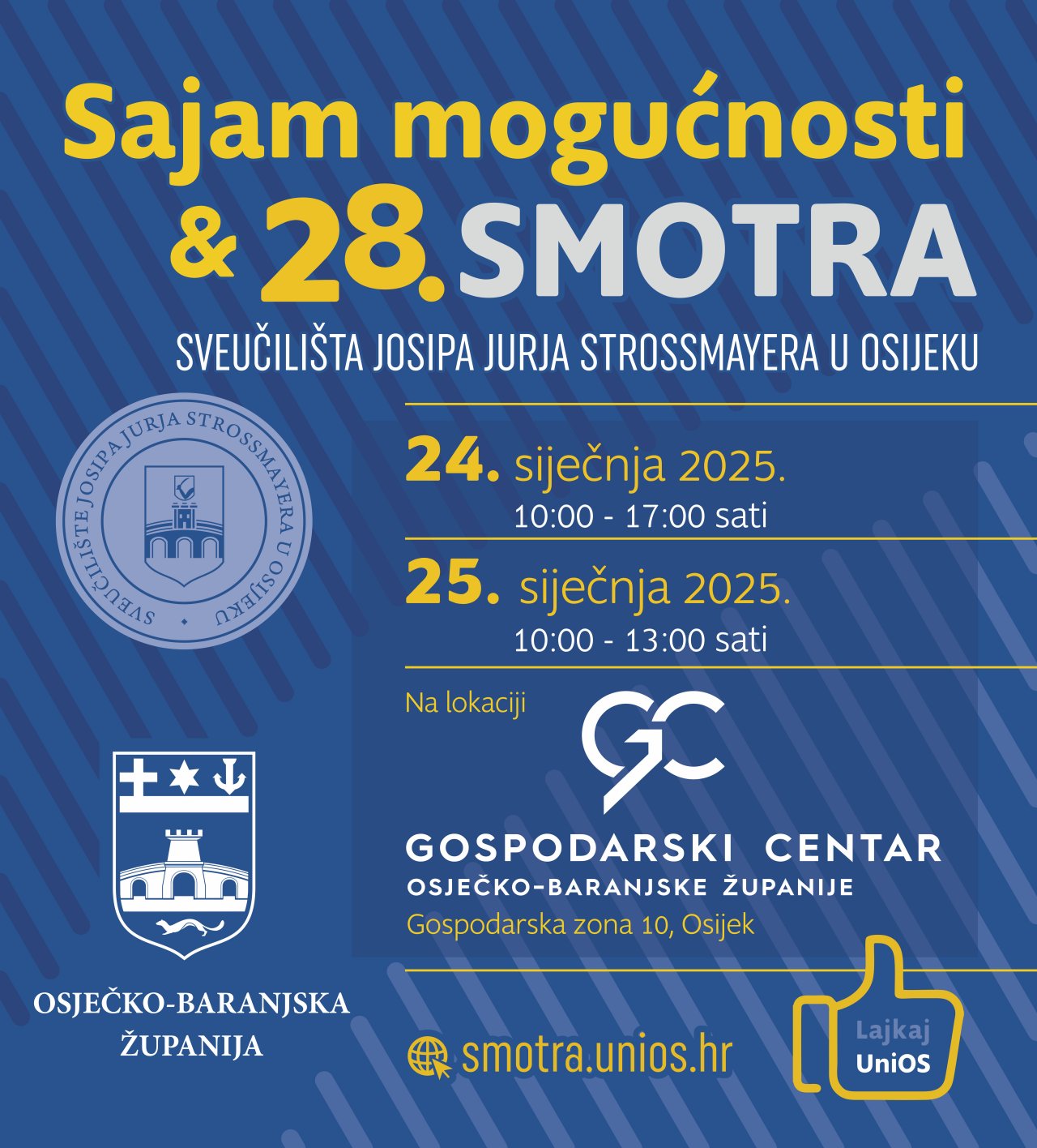Sajam mogućnosti i 28. Smotra Sveučilišta Josipa Jurja Strossmayera u Osijeku - Ekonomski ...
